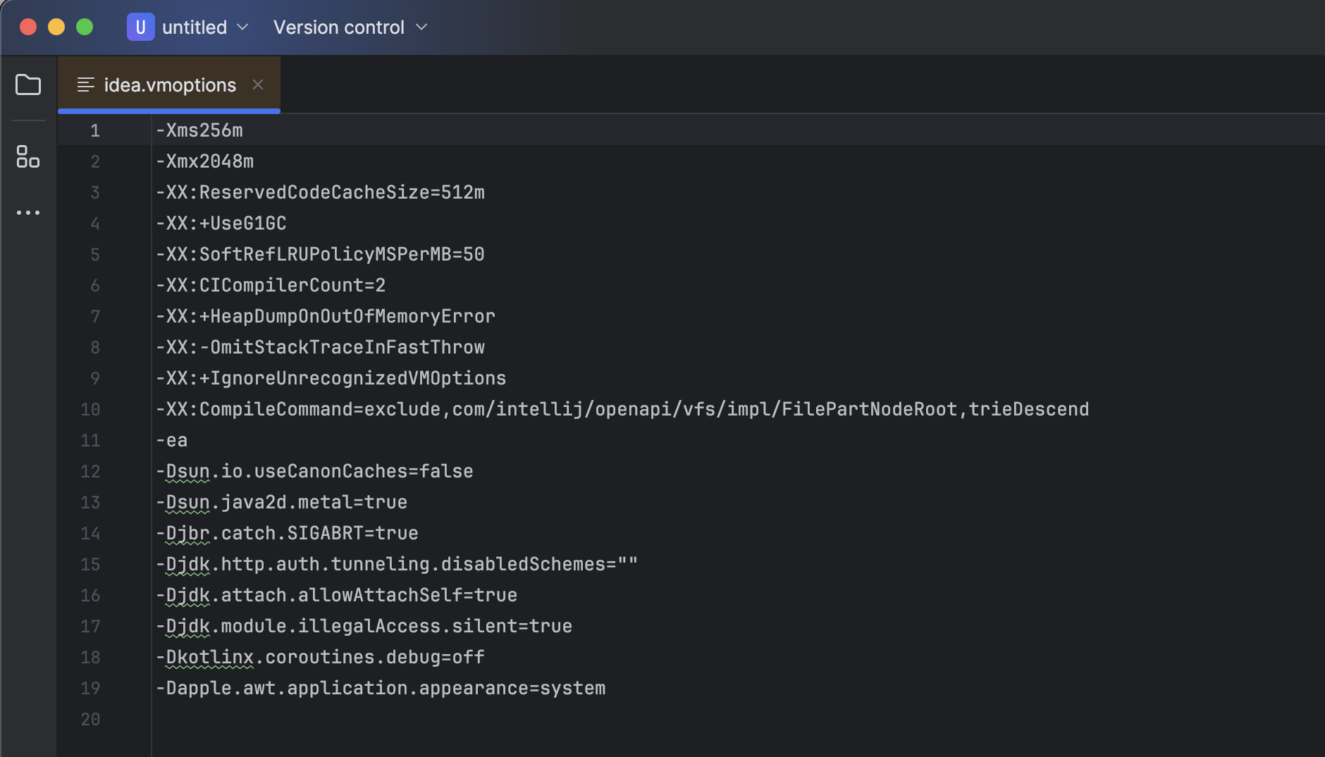 Increase The Memory Size Limit On Intellij Idea Baeldung中文网